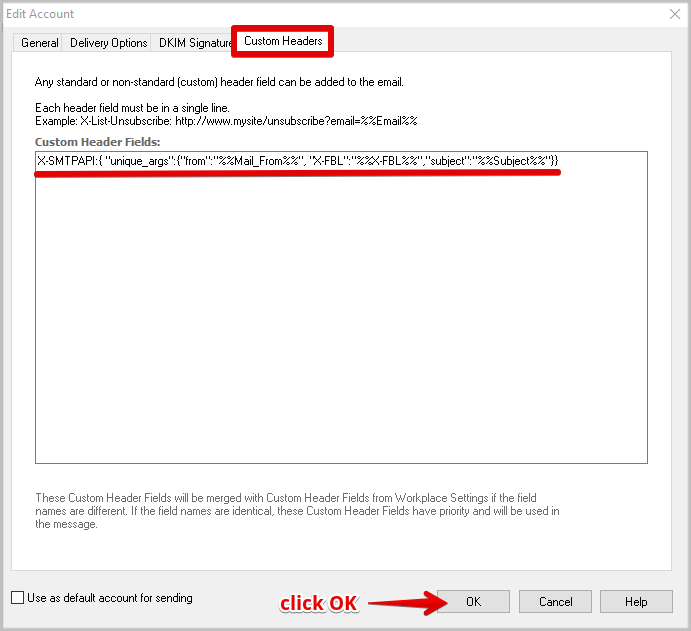 √ How to Use SendGrid's SMTP Settings in EasyMail7 → G-Lock Software